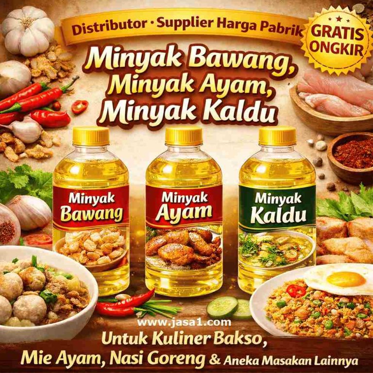 Minyak Kaldu untuk Kuah Bakso Lebih Gurih - on-terus.com